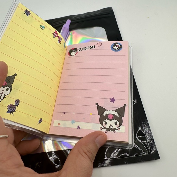 Office | Kuromi Notebook And Pencil Set Purple | Poshmark